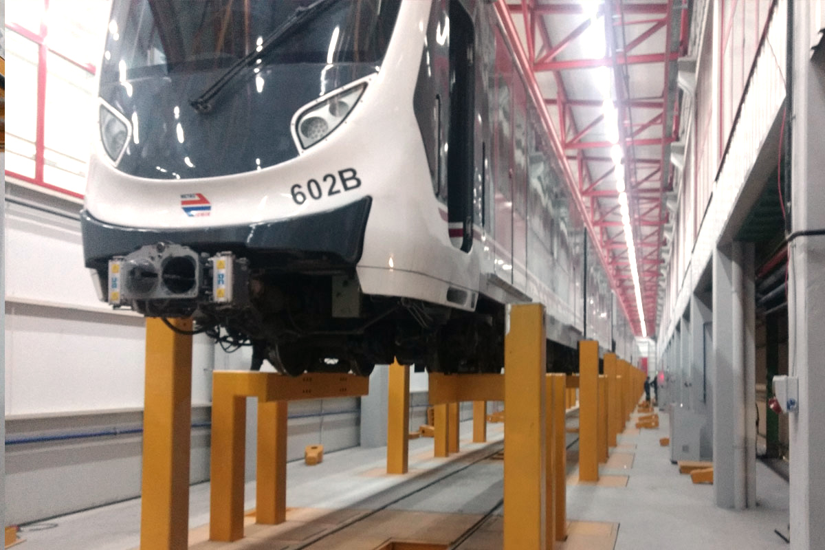 Underfloor Train Lifting System – UMEL